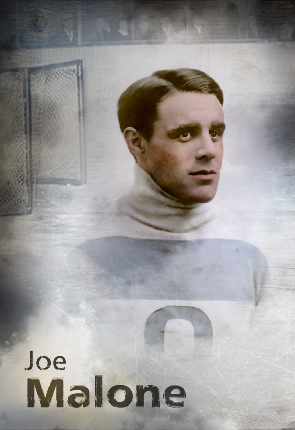 Joe Malone – Le premier héros sportif de Québec. – Quebec Bulldogs